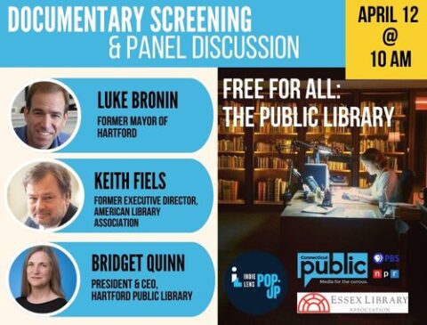 "Free for All: The Public Library" & Panel Discussion with Luke Bronin ...