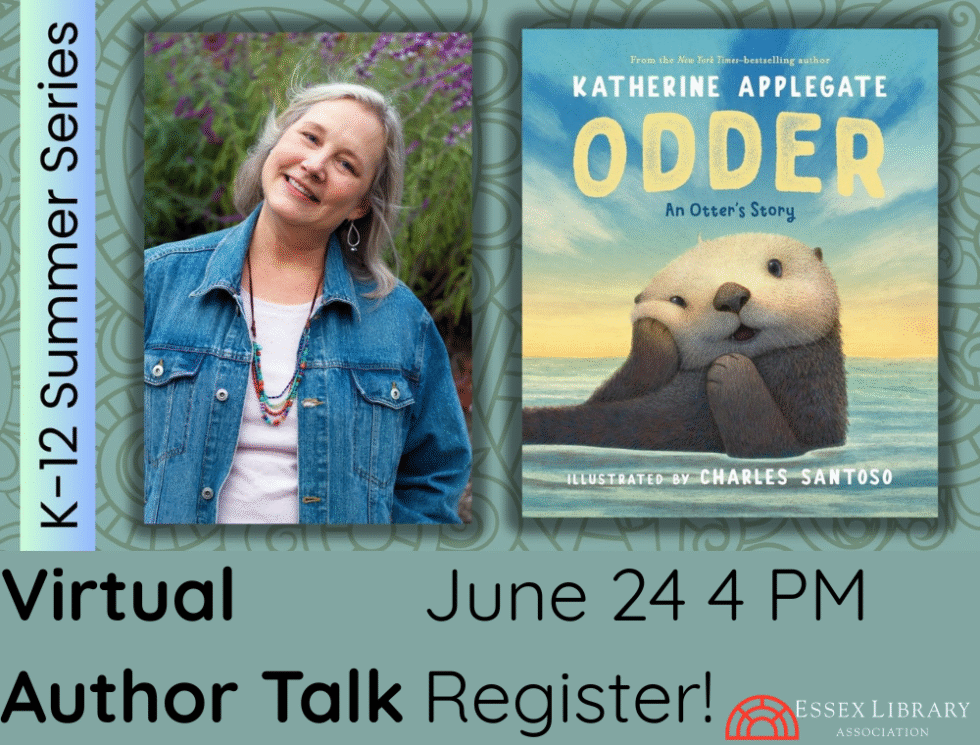 Virtual Author Talk: Living the Otter Life with Katherine Applegate ...